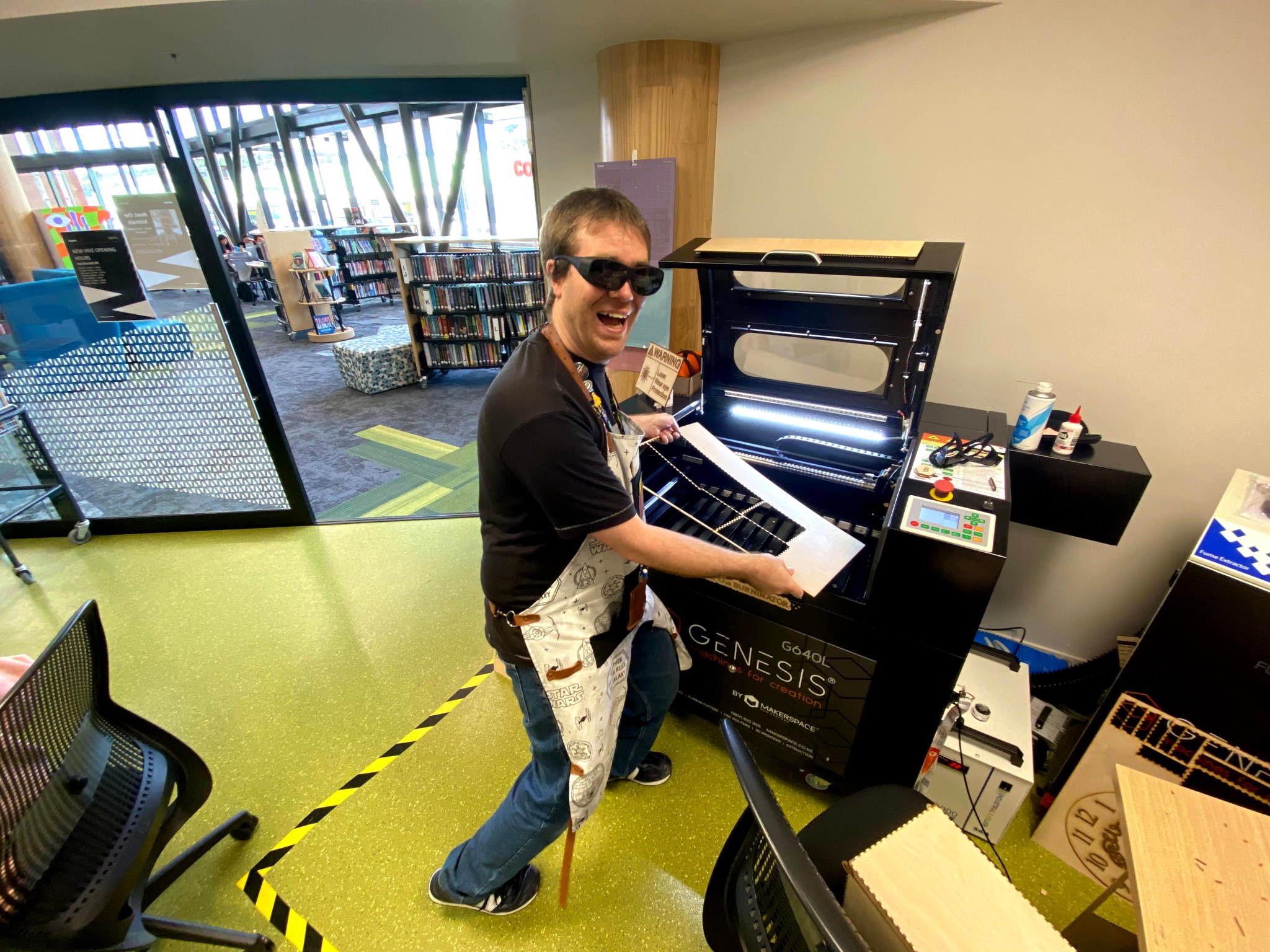 New Zealand Library Work: Tūhura HIVE Makerspace – Justin The Librarian